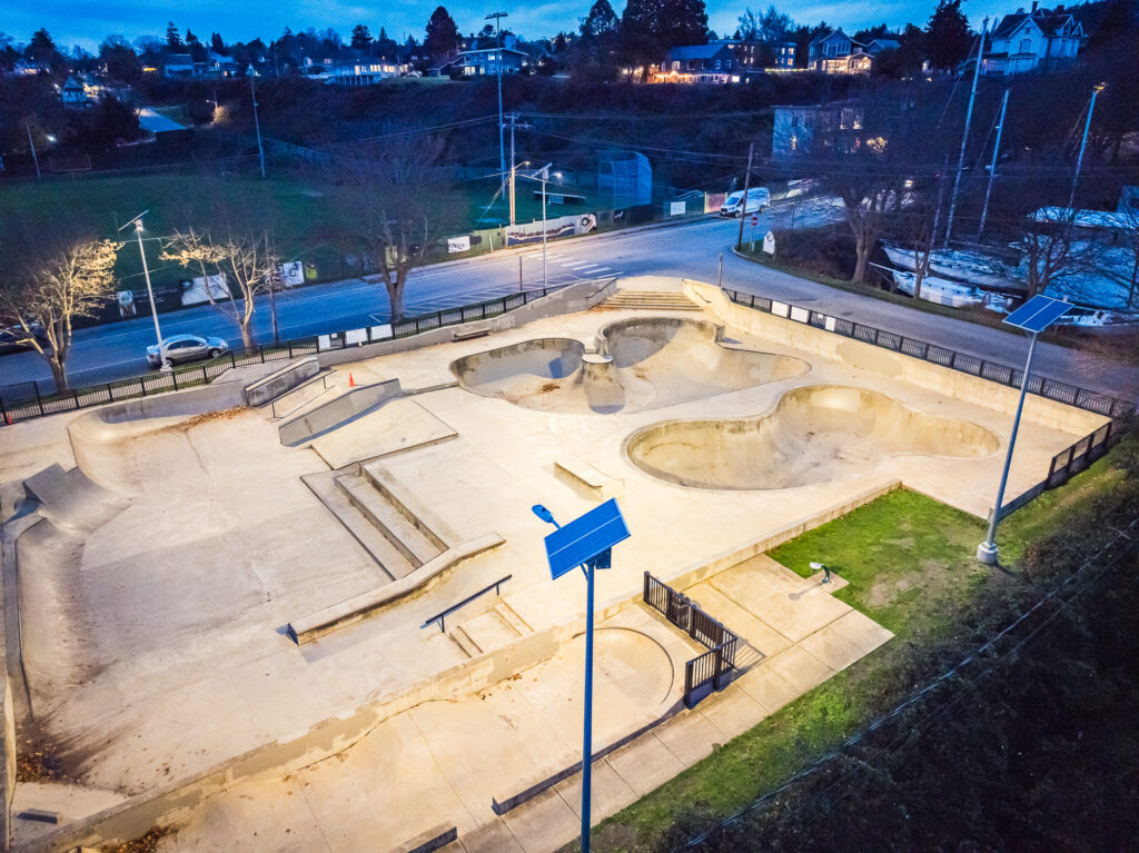 Solar roller: Why solar lighting is the best way to keep skate parks ...
